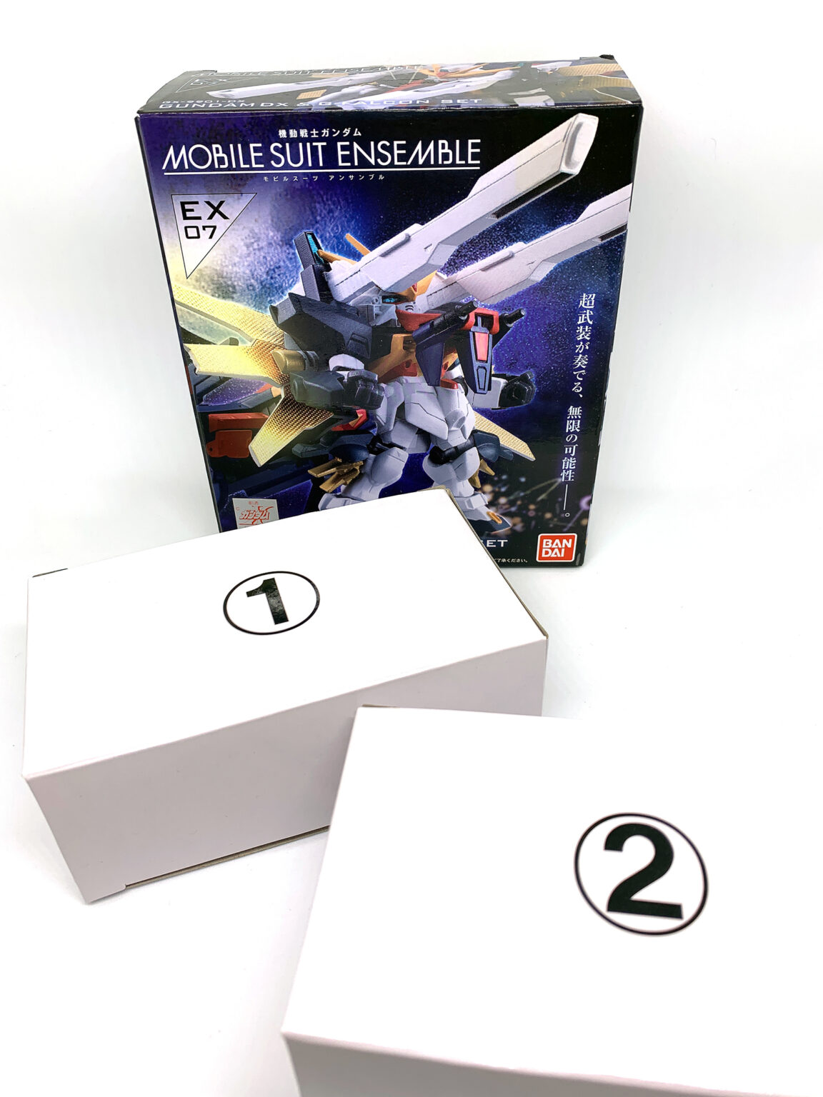 [レビュー]MOBILE SUIT ENSEMBLE EX07ガンダムDX＆Gファルコンセット - こねこ星人ブログこねこ星人ブログ